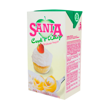 SANIA COOK'R WHIP | UHT vegetable Cream | U.H.T. product for cooking ...