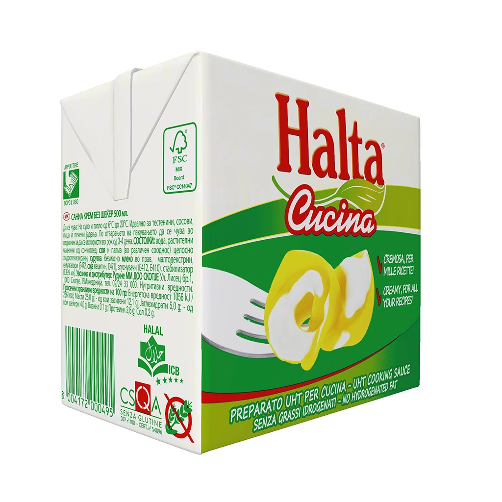 HALTA UHT COOKING PREP 500ML | UHT cooking cream